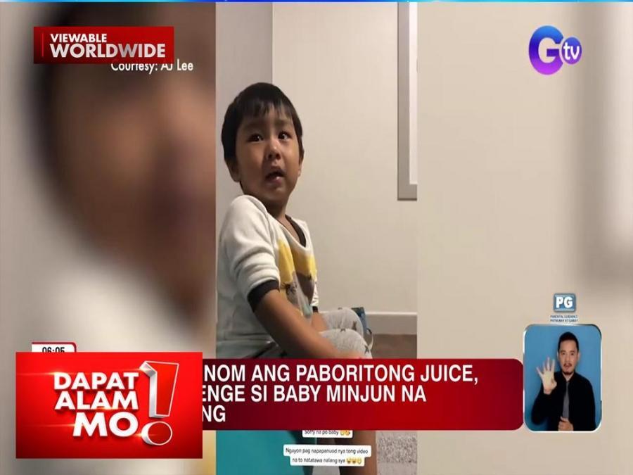 #JustKidding - Baby, kinaaliwan sa kanyang masikip na pantalon | Dapat ...