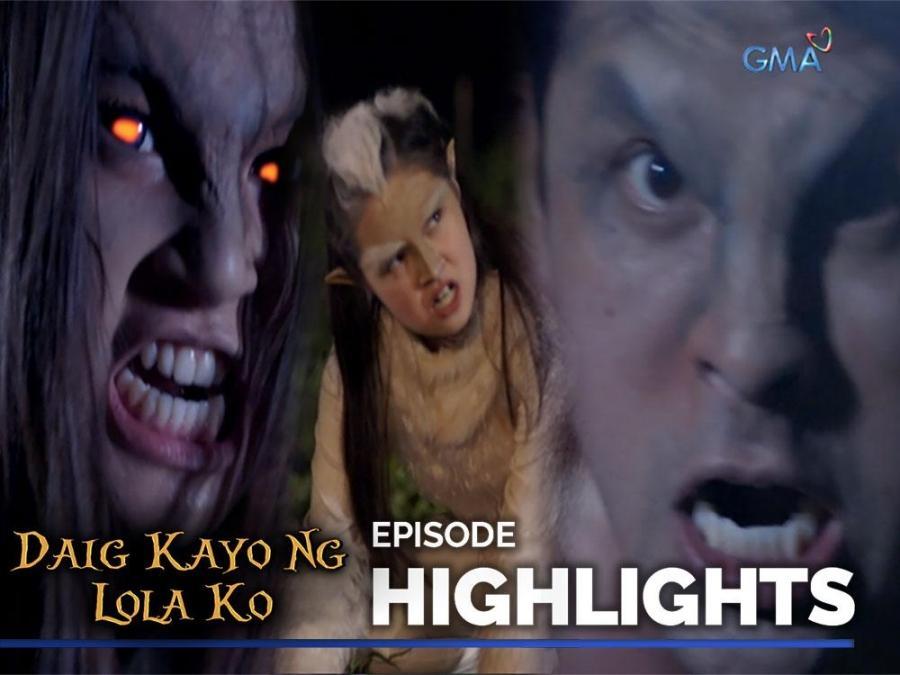 Daig Kayo Ng Lola Ko: The three werewolves' transformation | Episode 140 | GMA Entertainment