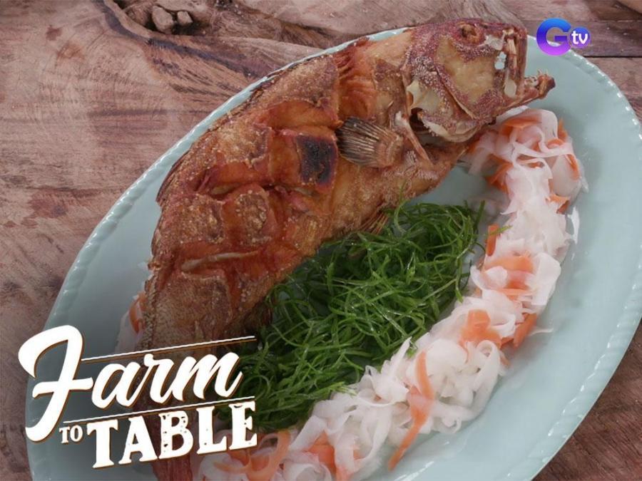 How to Make Pickled Labanos and Carrots with Fried Fish | Farm To Table