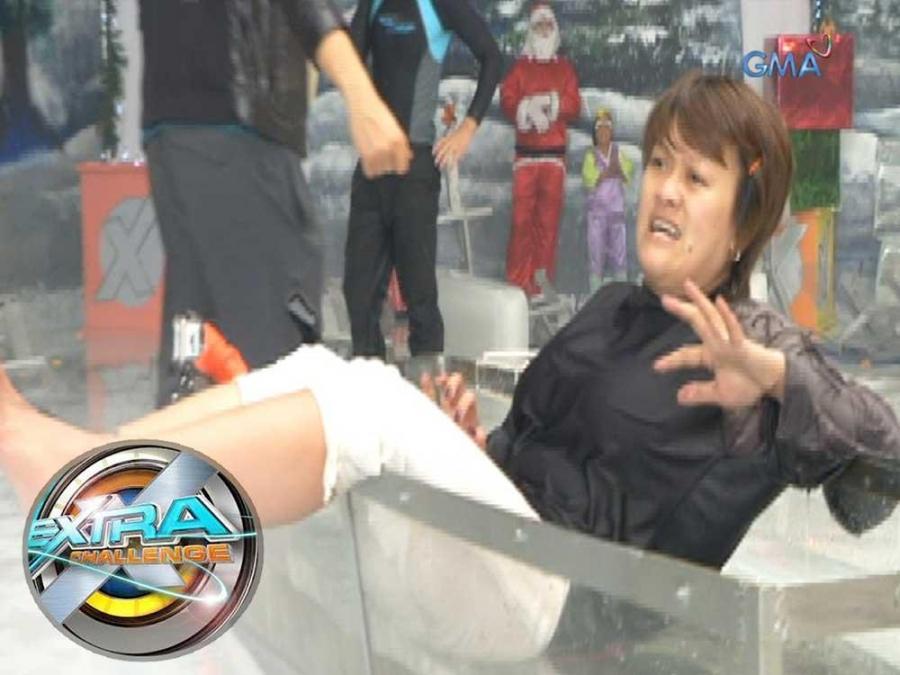 Extra Challenge: GLADYS GUEVARRA, NAMANHID DULOT NG HYPOTHERMIA! | GMA ...