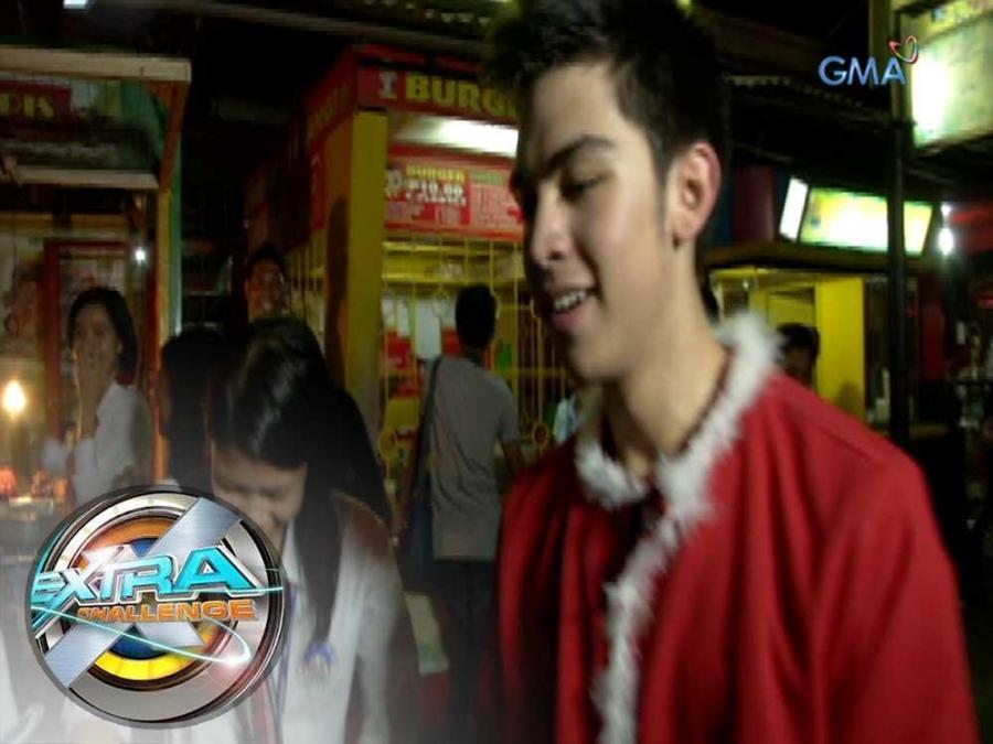 Extra Challenge: DERRICK MONASTERIO, MAY PA-CAROLING WITH A KISS! | GMA ...