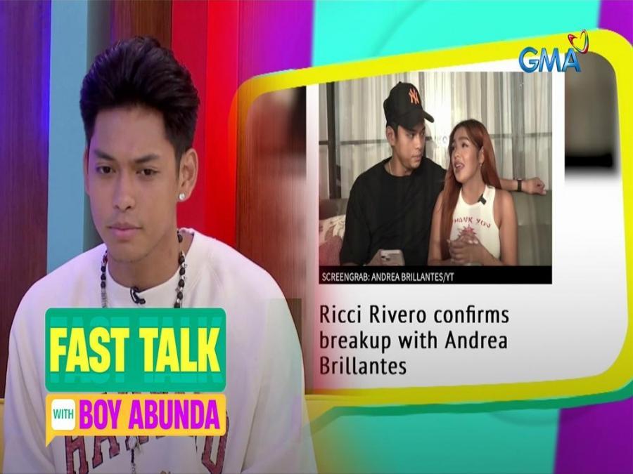 Fast Talk with Boy Abunda: Ricci Rivero at Andrea Brillantes, bakit nga ...