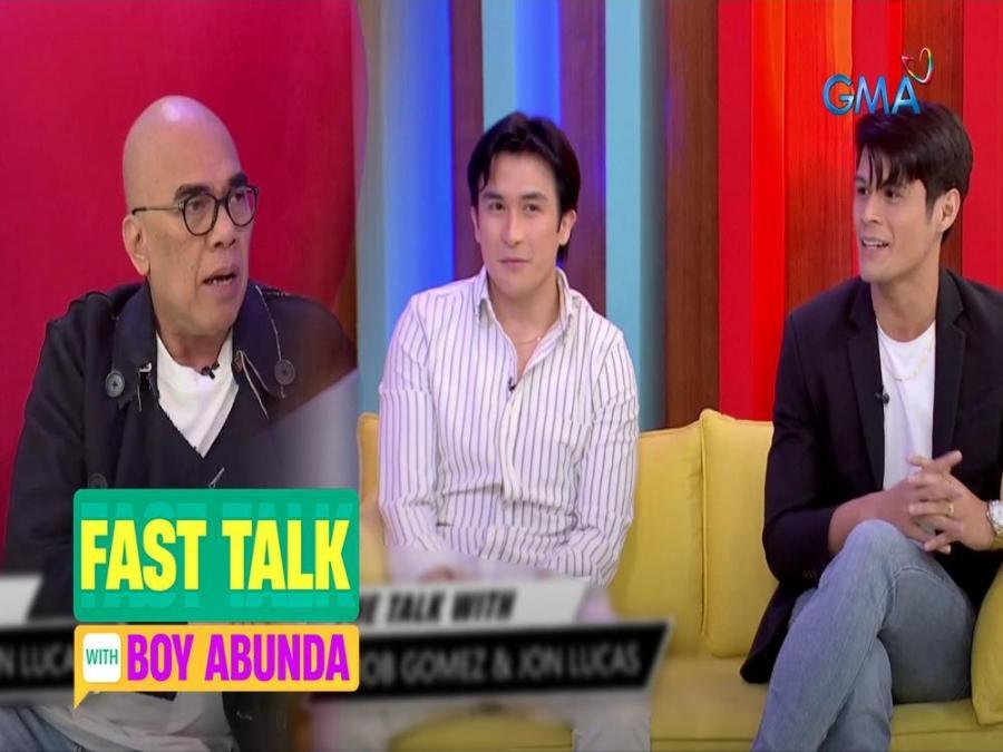 Fast Talk with Boy Abunda: Rob Gomez at Jon Lucas, PAYAG magpaligaw ...