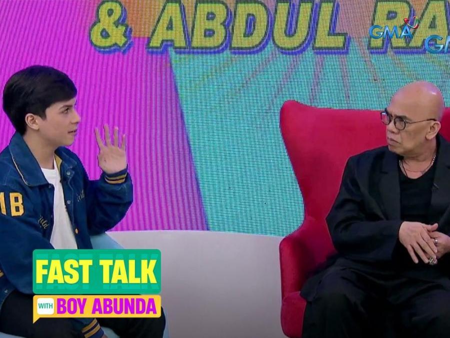 Fast Talk with Boy Abunda: Abdul Raman's principle as a Muslim (Episode ...