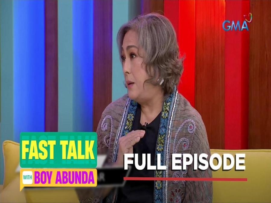 Fast Talk with Boy Abunda: Gina Alajar talks about her dream project (Full Episode 138) | GMA ...
