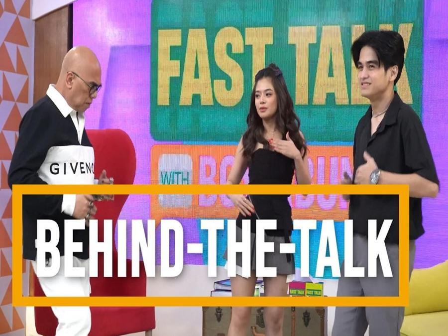 Fast Talk with Boy Abunda: Behind-the-talk with Will Ashley and Bianca ...