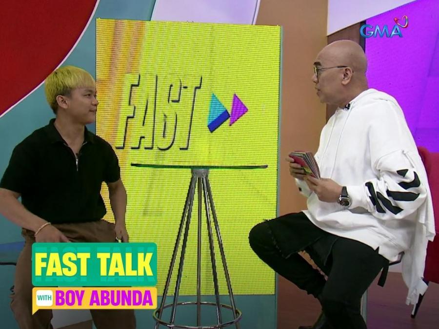 Fast Talk with Boy Abunda: Buboy Villar, nakakatawang sumagot sa 'Fast ...