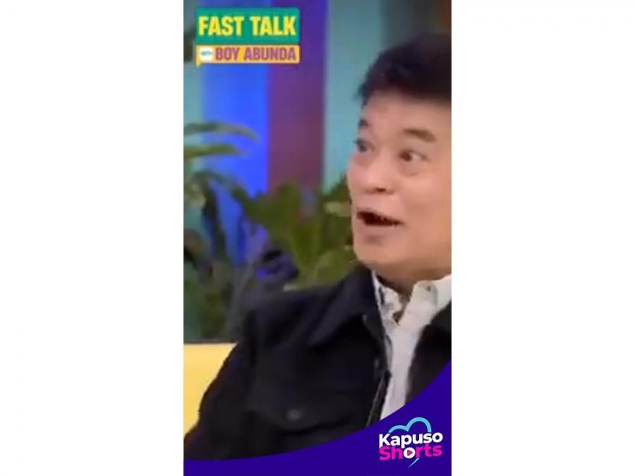 Ano'ng klaseng titig ba 'yan, Tito Boy?! #shorts | Fast Talk with Boy ...