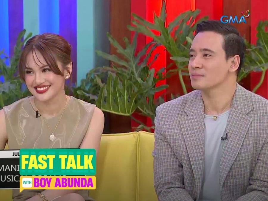 Fast Talk with Boy Abunda: Julie Anne at Erik, nag-MANIFEST para sa mga career?! (Episode 281 ...