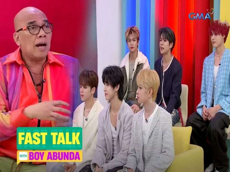 Fast Talk with Boy Abunda: Usapang DATING BAN with Filipino boy group ...