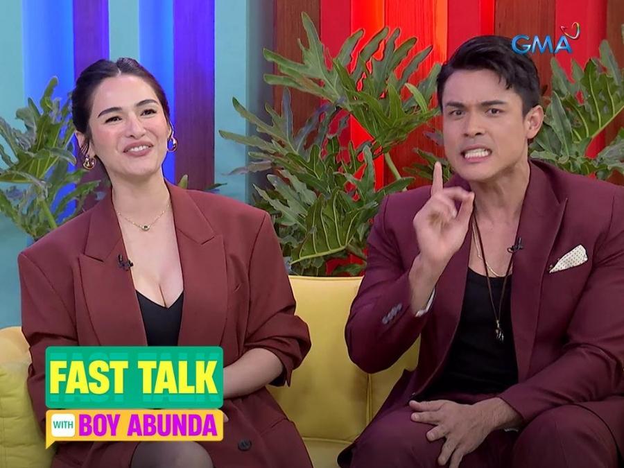 Fast Talk with Boy Abunda: Xian Lim at Jennylyn Mercado, masaya sa Love ...