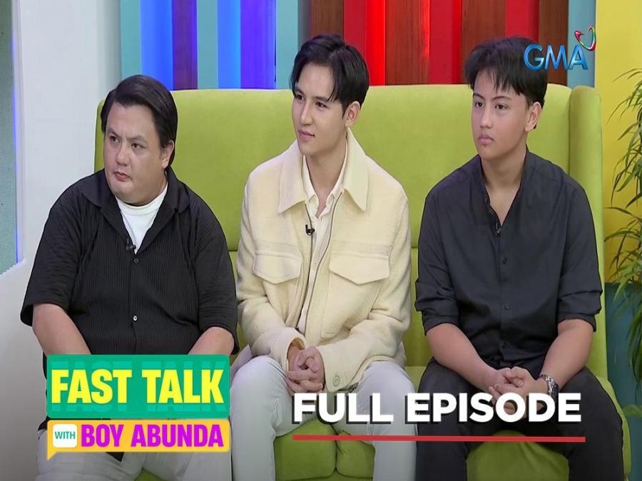 Fast Talk with Boy Abunda: Paano pinalaki ni Niño Muhlach ang kanyang ...