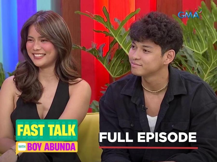 Fast Talk with Boy Abunda: Ricci Rivero at Leren Bautista, magsasalita ...
