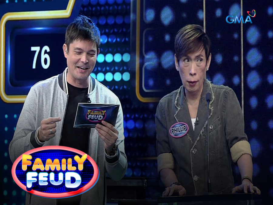 Family Feud Philippines: DINGDONG DANTES, NADULAS sa isang TANONG ...
