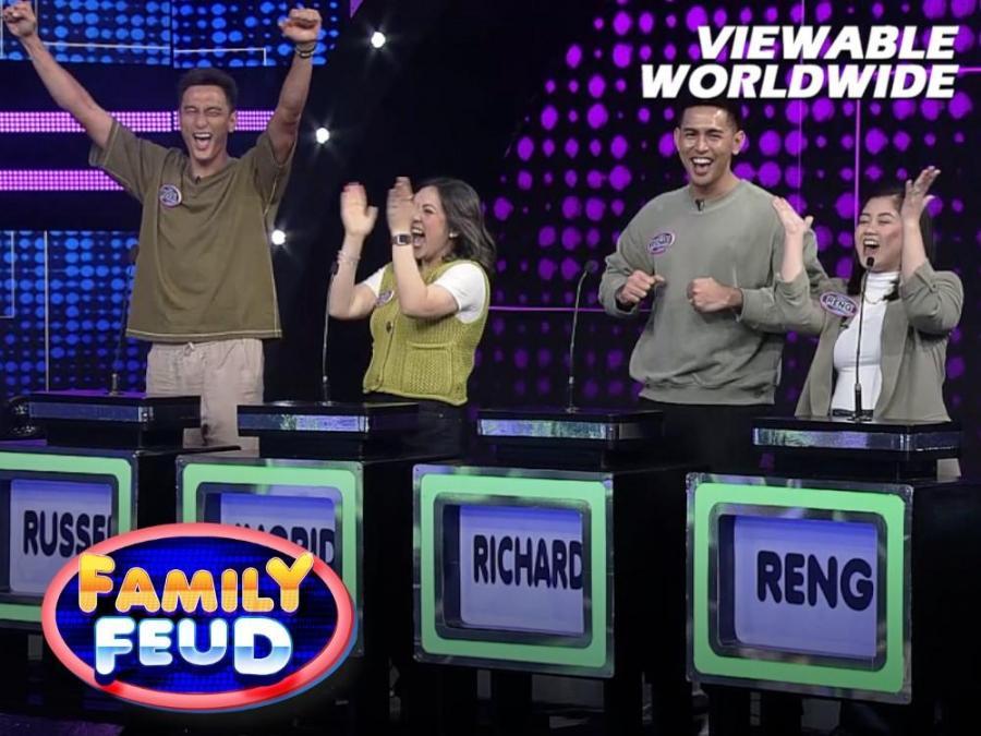 Family Feud: ESCOTO FAMILY, NA-FULL SWEEP ANG HULAAN NG FIRST ROUND! (Episode 606) | GMA ...