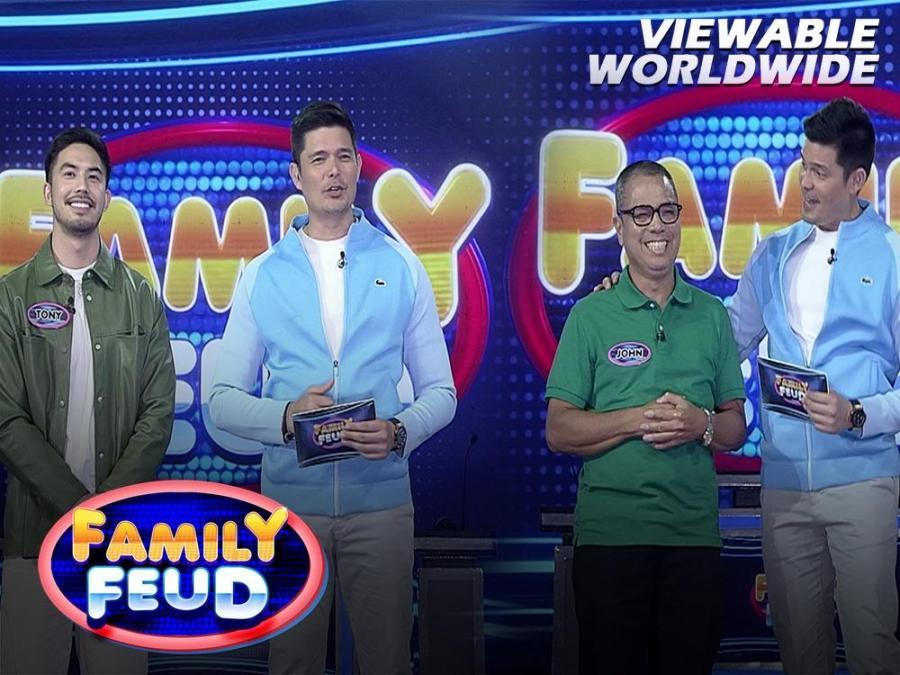 Family Feud: TONY LABRUSCA AT JOHN FEIR, NAPASUBO SA JACKPOT ROUND ...