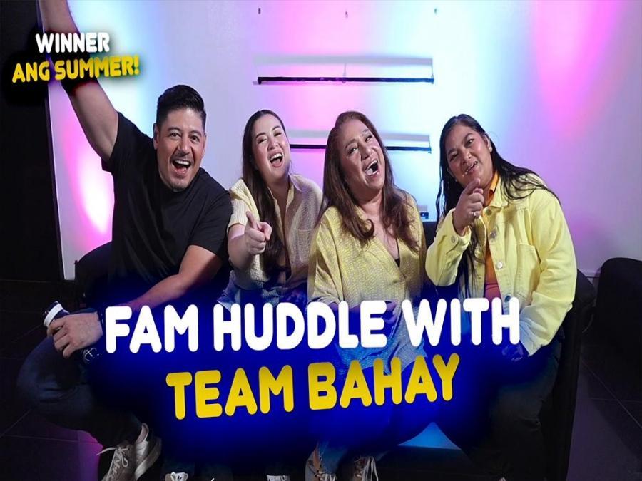 Family Feud: Fam Huddle with Team Bahay | Online Exclusive | GMA ...