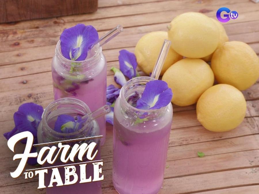 How to Make Blue Ternate Lemonade | Farm To Table