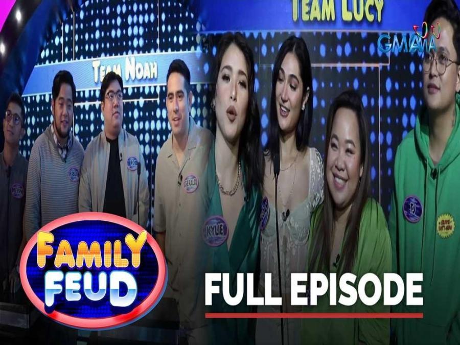 Family Feud: TEAM NOAH VS TEAM LUCY (Full Episode) | GMA Entertainment