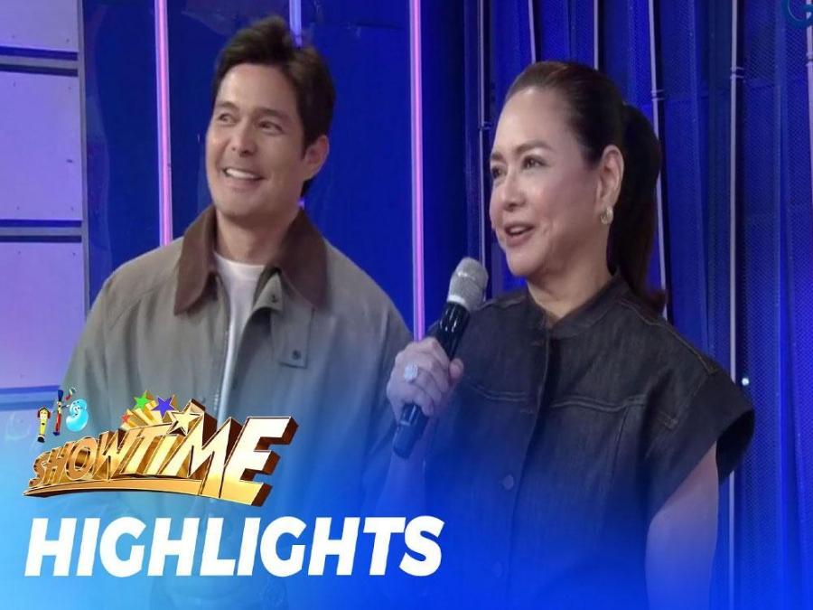 It's Showtime: Dingdong Dantes at Ms. Charo Santos-Concio, SUMABAK SA ...
