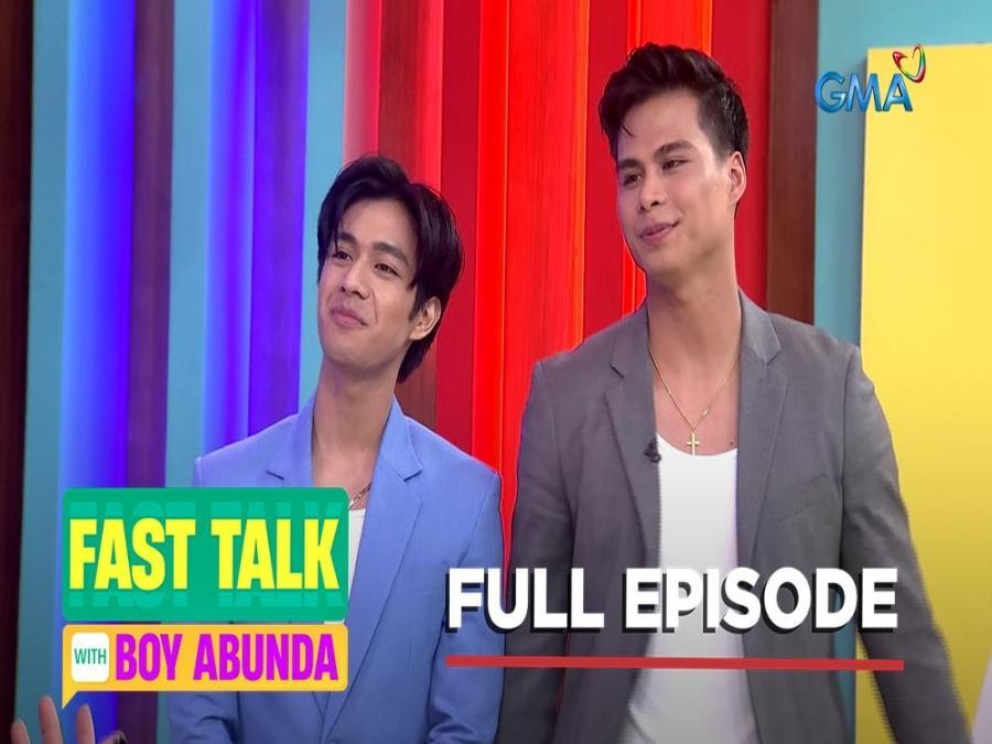 Fast Talk with Boy Abunda: Usapang BINATA with Jeff Moses and John Vic de Guzman! (Full Episode ...