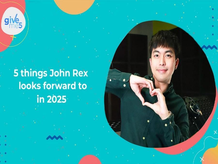 Give Me 5: The things John Rex looks forward to in 2025 | GMA Entertainment