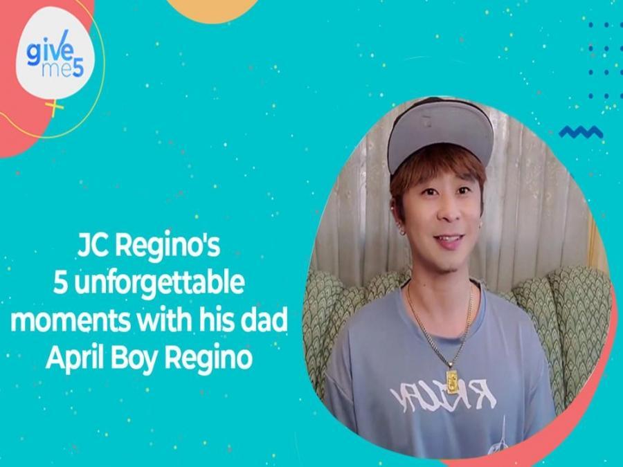 Give Me 5: JC Regino's unforgettable moments with his dad April Boy Regino | GMA Entertainment