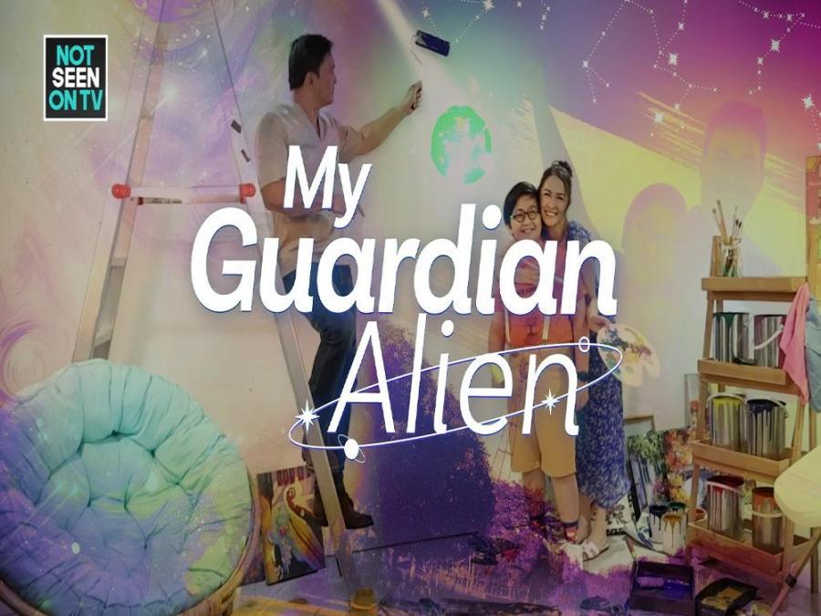 Not Seen On TV: Behind the scenes of 'My Guardian Alien' pictorial ...