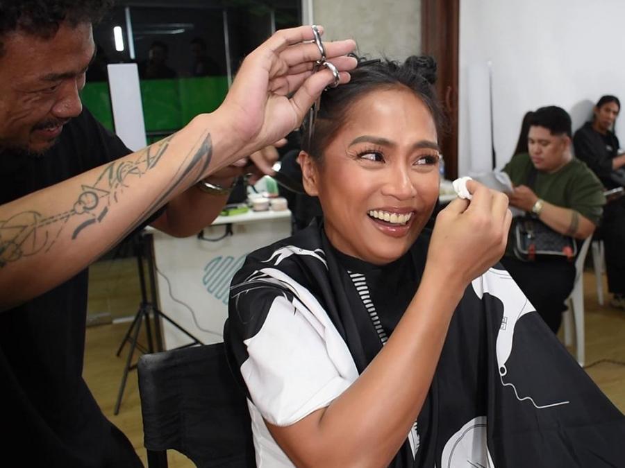 Rochelle Pangilinan's impromptu haircut | Lolong: Bayani ng Bayan | GMA ...