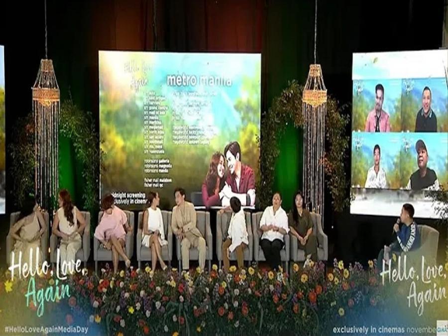 'Hello, Love, Again,' may midnight screenings in 72 cinemas! | Hello, Love, Again Mediacon | GMA ...