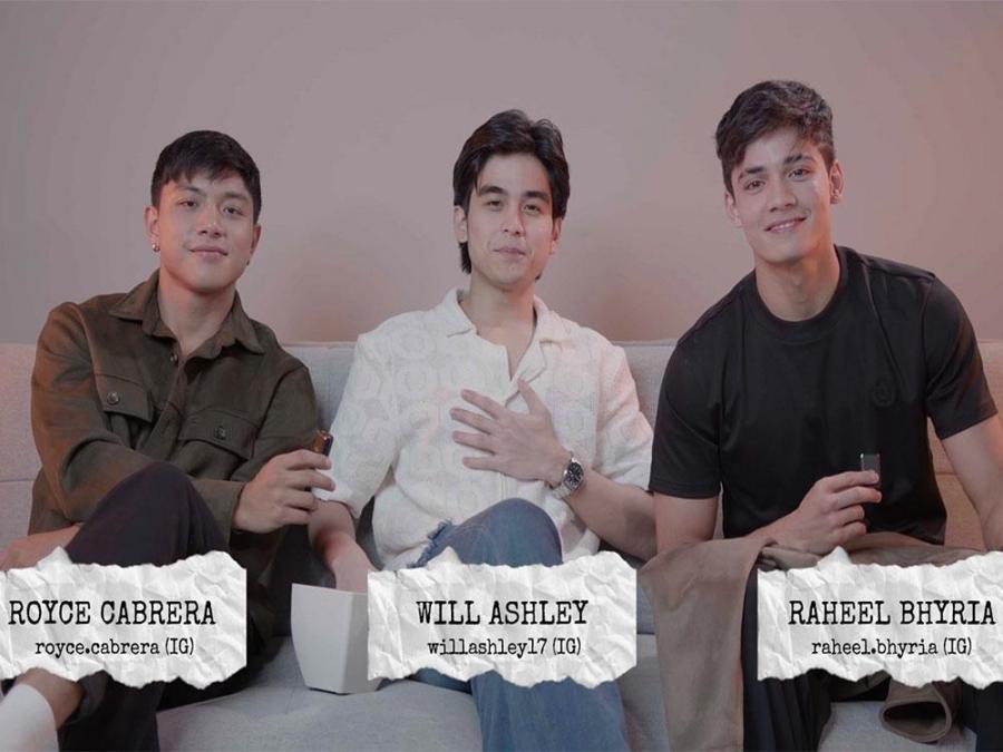 Keyword Interview with Will Ashley, Royce Cabrera, and Raheel Bhyria (Online Exclusive) | GMA ...