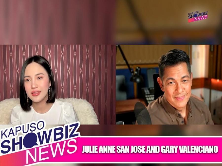 Kapuso Showbiz News: Julie Anne San Jose and Gary V share how they ...