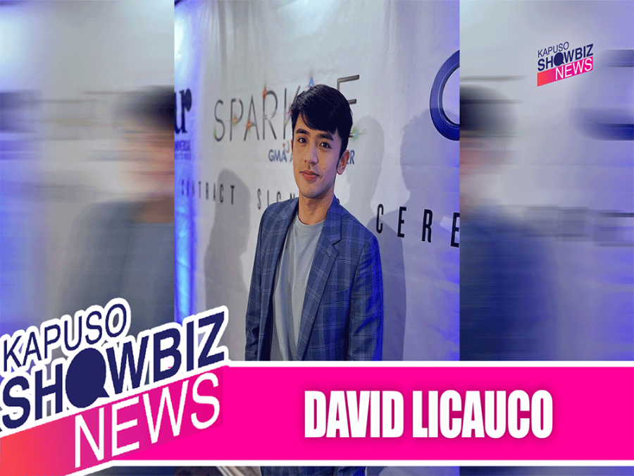 Kapuso Showbiz News: David Licauco inks recording contract with Universal Records | Highlights ...
