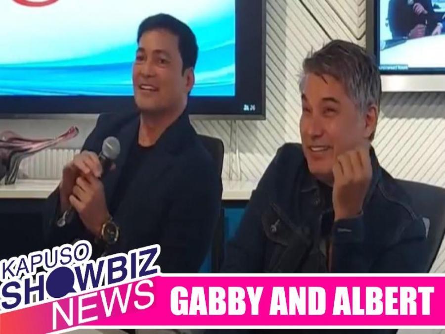 Kapuso Showbiz News: Albert Martinez at Gabby Concepcion, na-hot seat ...
