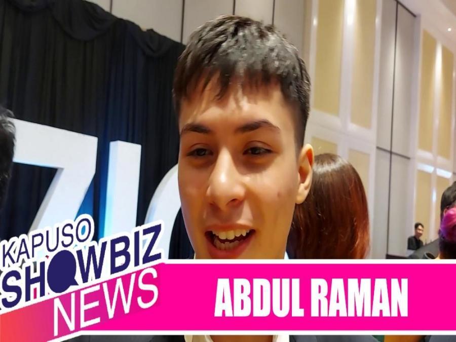 Kapuso Showbiz News: Abdul Raman's goals and wishes this year | GMA ...