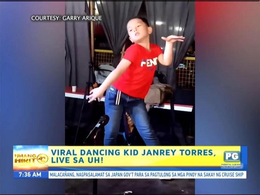 Kapuso Showbiz News: Viral dancing kid na si Janrey Torres, kilalanin ...