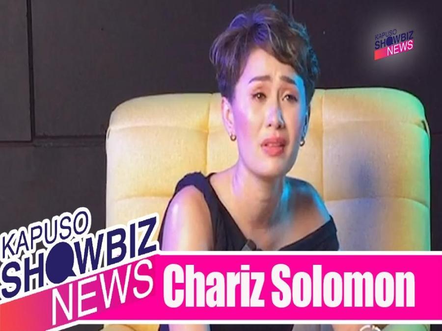 Kapuso Showbiz News: Chariz Solomon, emosyonal nang magpasalamat sa ... Kapuso Showbiz News: Chariz Solomon, emosyonal nang magpasalamat sa ...