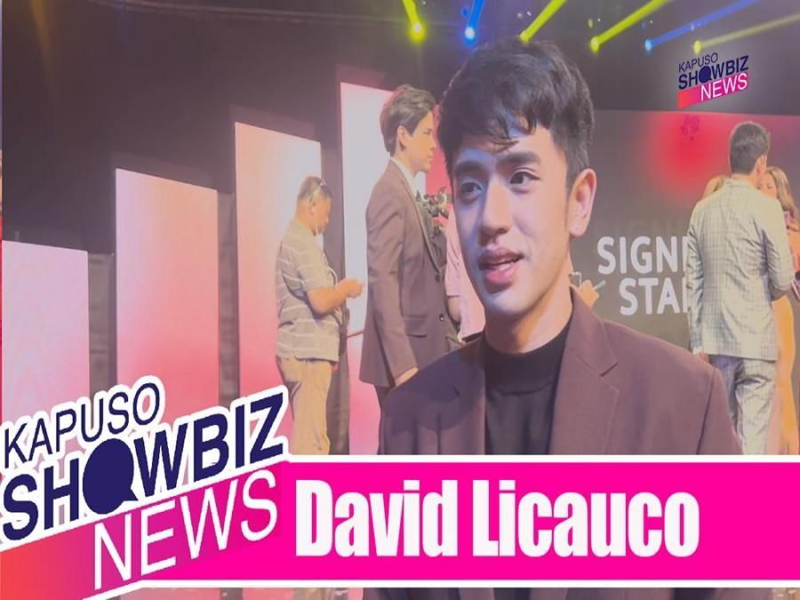 Kapuso Showbiz News: David Licauco reminisces on his journey in showbiz | GMA Entertainment