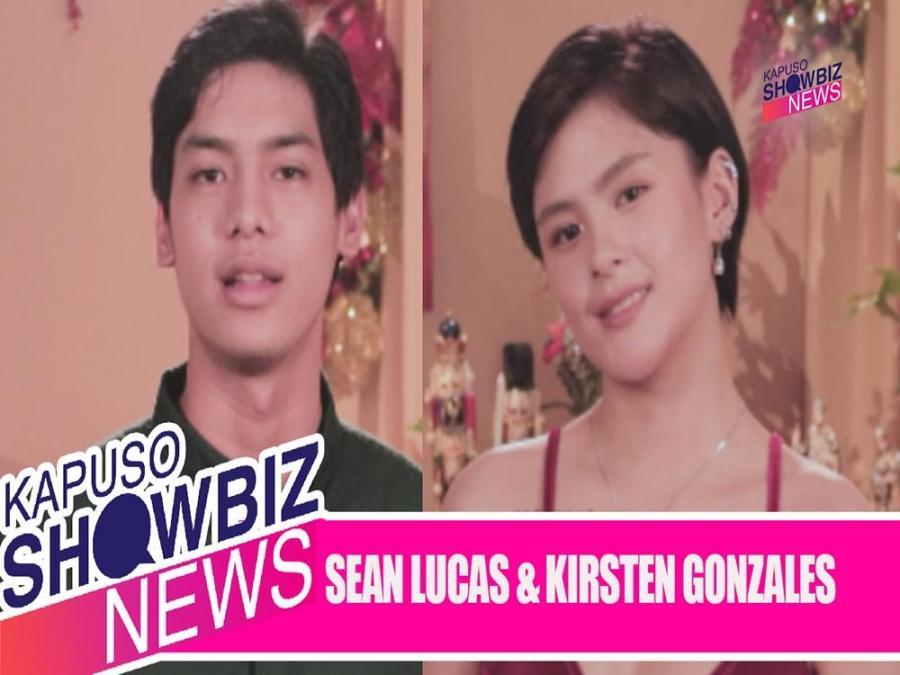 Kapuso Showbiz News: Sean Lucas and Kirsten Gonzales prepare for 'Luv is: Caught in His Arms ...
