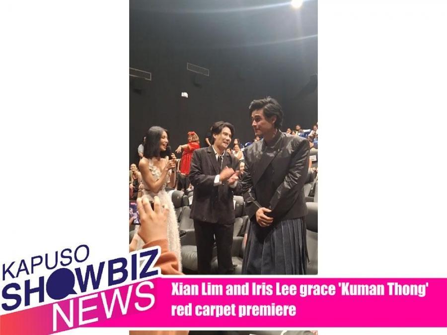 Kapuso Shorts: Xian Lim and Iris Lee grace 'Kuman Thong' red carpet premiere | GMA Entertainment