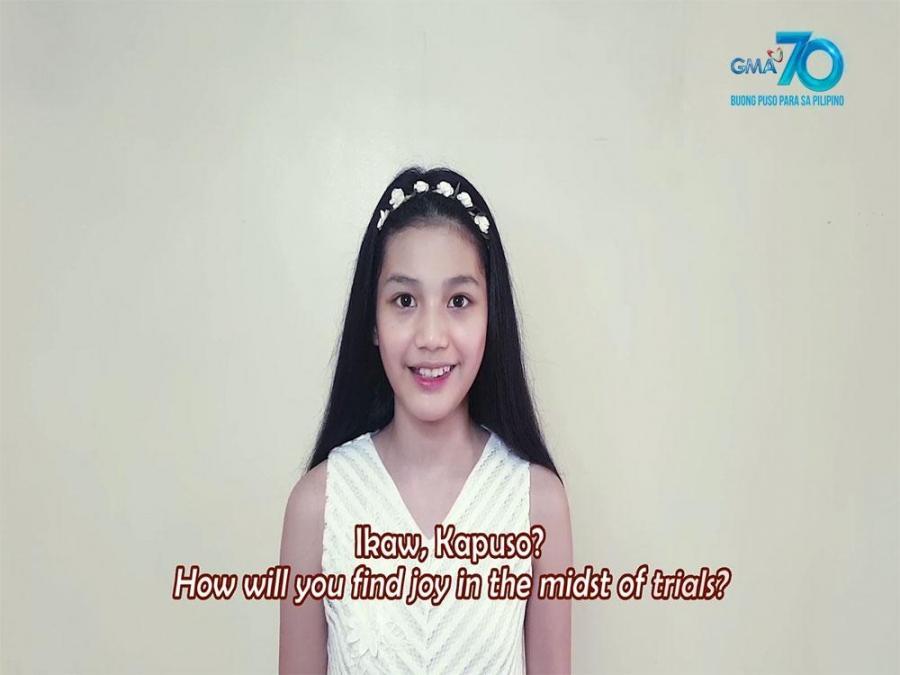 Kapuso Words of Wisdom: Spread joy in the midst of trials by Princess ...