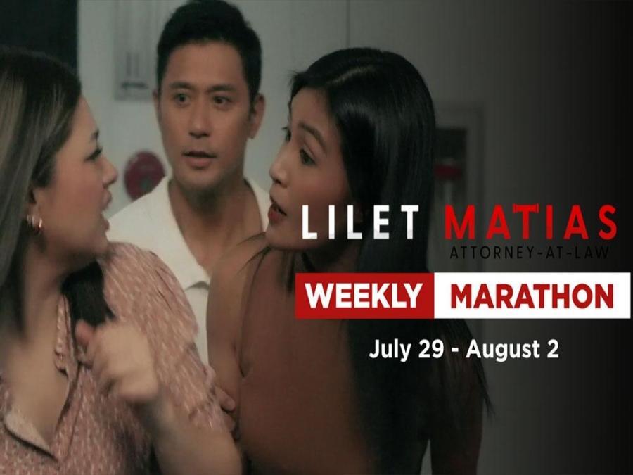 Lilet Matias, Attorney-At-Law: Weekly Marathon (August 5-9, 2024) | GMA ...