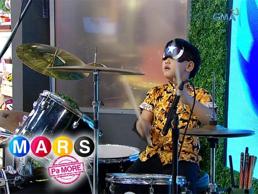 Mars Pa More: 'Blindfolded drummer' Moses Gozun, kilalanin! | Little ...