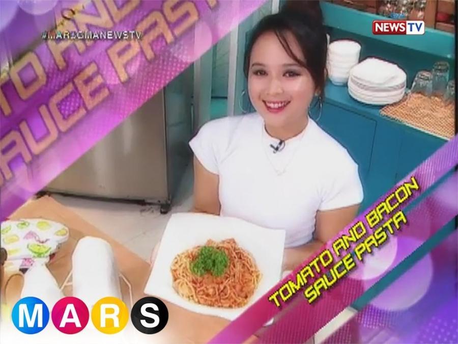 Mars Masarap: Tomato and Bacon Sauce Pasta by Inah De Belen | GMA ...