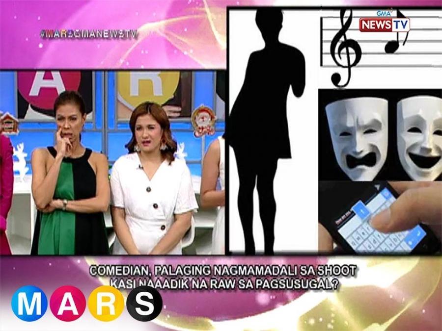 Mars: Comedian, palaging nagmamadali sa shoot dahil adik sa pagsusugal? | Mars Mashadow | GMA ...