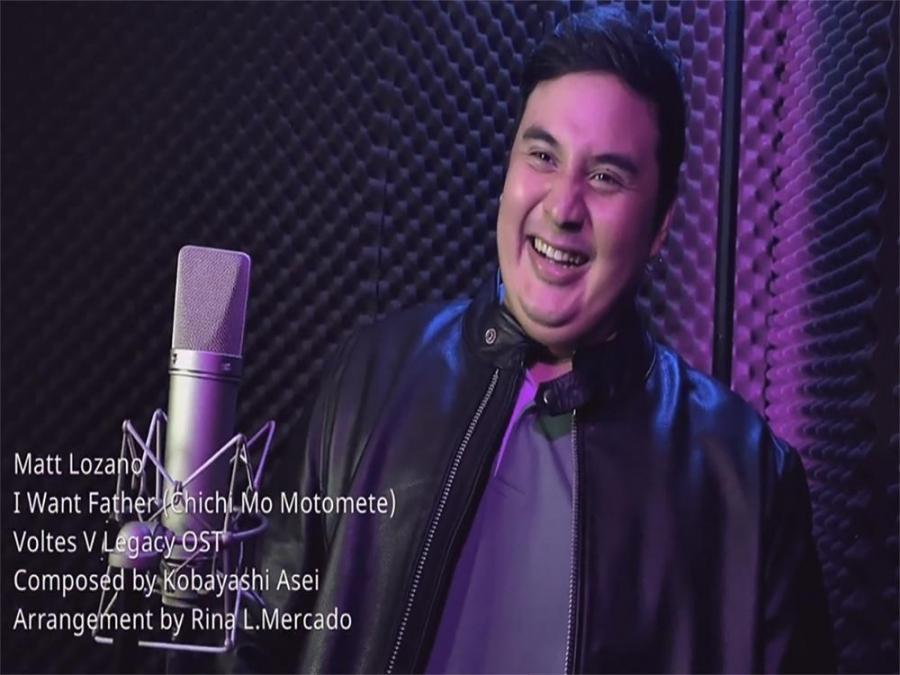 Voltes V: Legacy: Matt Lozano records "Chichi Wo Motomete" (GMA ...