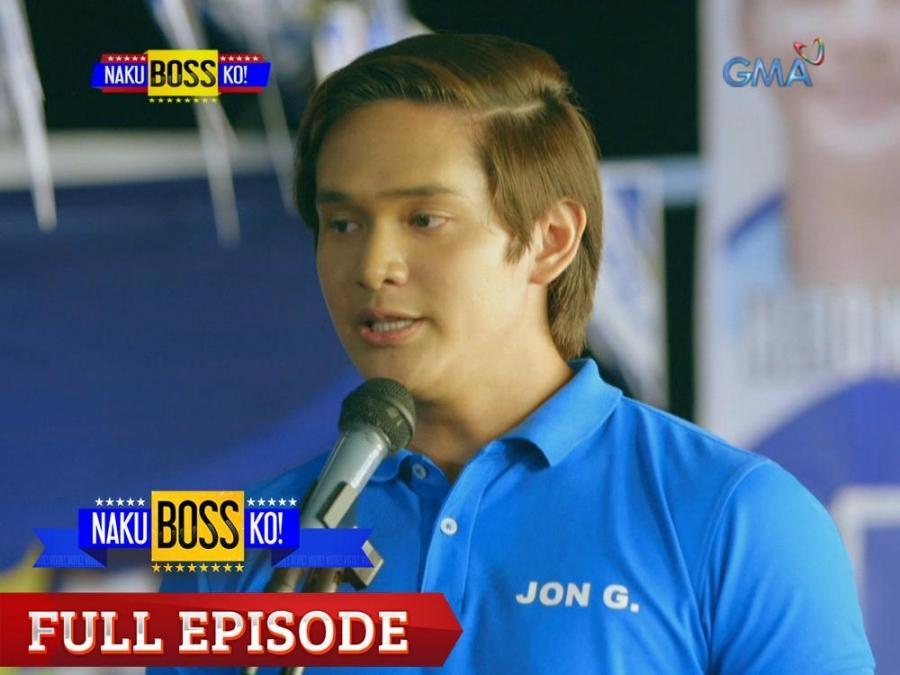 Naku, Boss Ko!: Jon G withdraws himself in the elections | Full Episode ...