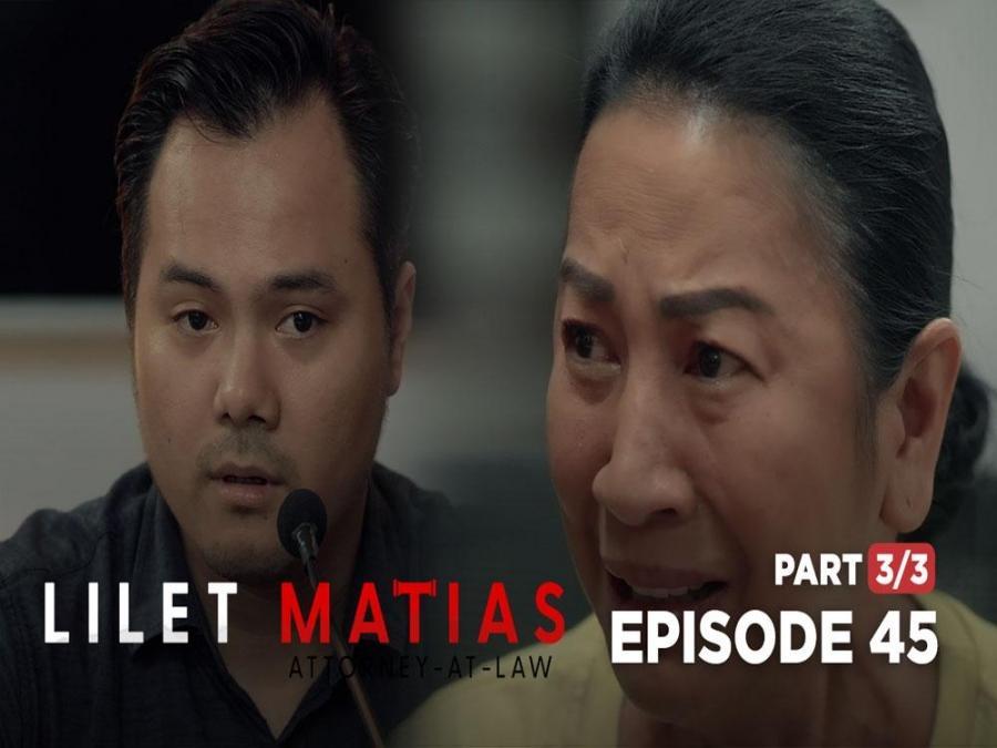Lilet Matias, Attorney-At-Law: The star witness reveals his story ...