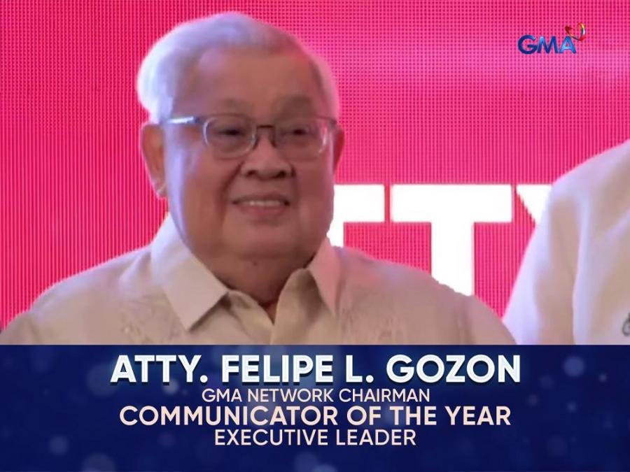 Congratulations, Atty. Felipe L. Gozon! | GMA Entertainment
