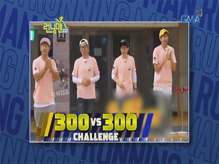 Running Man: 300 vs 300 Challenge | GMA Entertainment